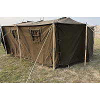 US TENT, COMMAND POST, M-1942, OLIVE DRAB, QMC Stock No. 24-T-318-3 ...