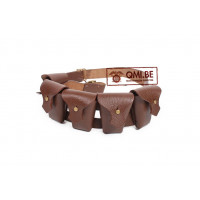 British / Australian P-1903 Leather Five Pocket Bandolier P1903